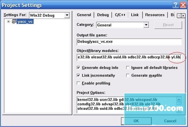 yacc/lex windows 下 Parser Generator 使用指南 _利用parser generator软件,结合正则表达式、有穷自动机的知识,编写lex源文件,编译-CSDN博客